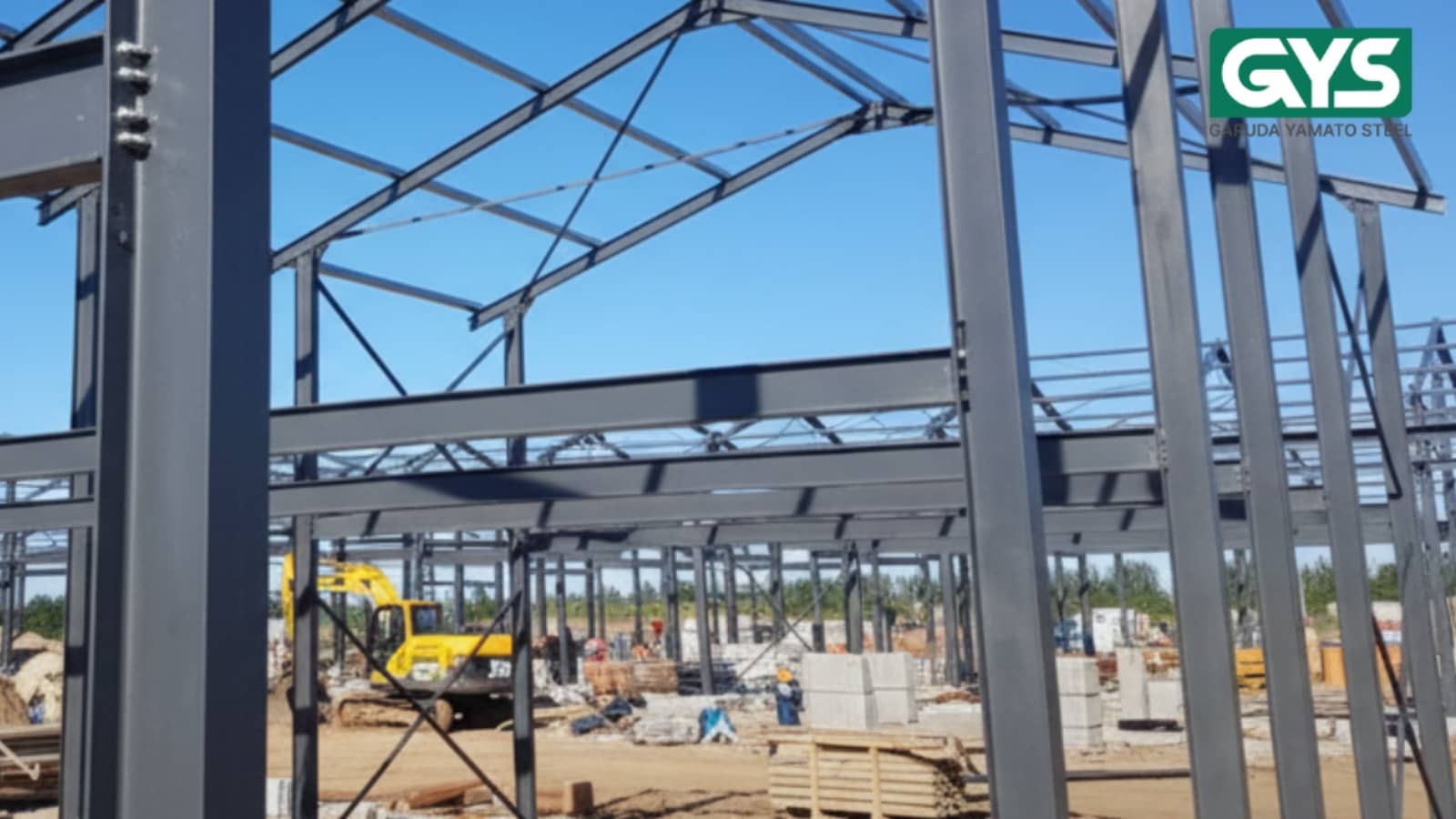 Steel Structure Berkualitas SNI | Garuda Yamato Steel