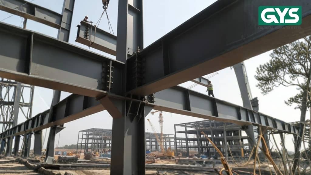 Besi Baja Tahan Gempa GYS untuk Gedung & Infrastruktur